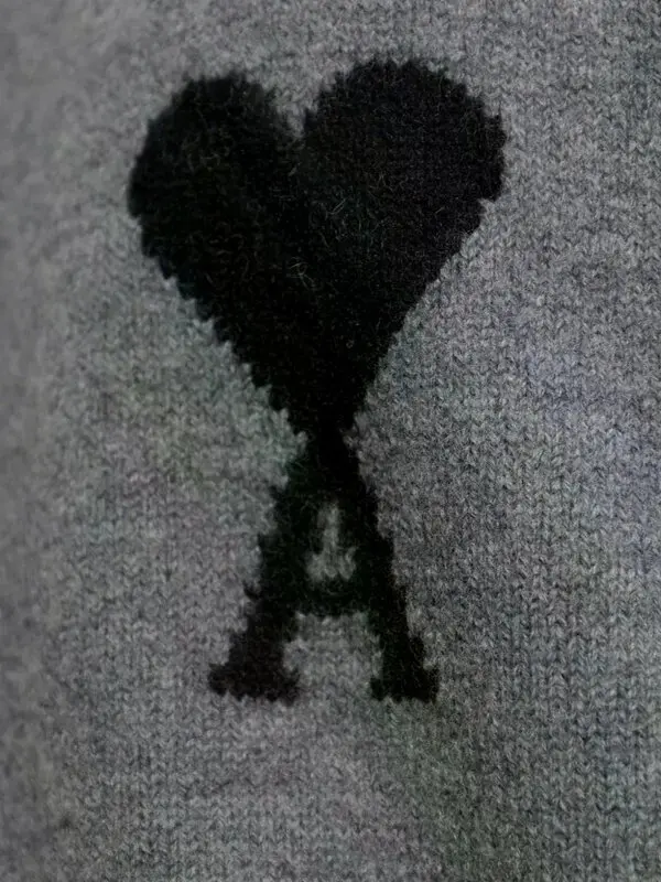 AMI Paris De Coeur Turtleneck Sweater