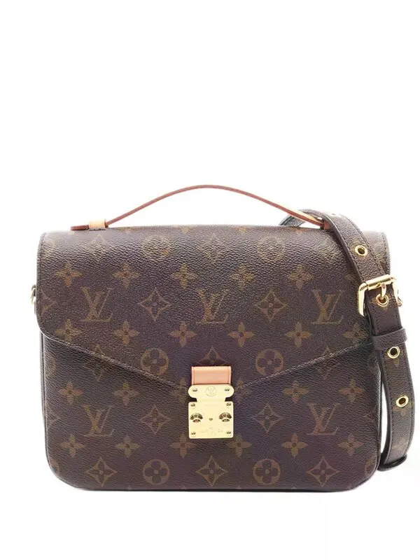 LOUIS VUITTON 2020 Monogram Pochette Metis Satchel