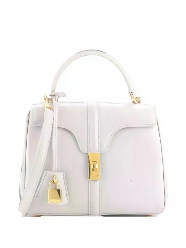Celine 16 Top Handle Bag Smooth Calfskin Small Satchel