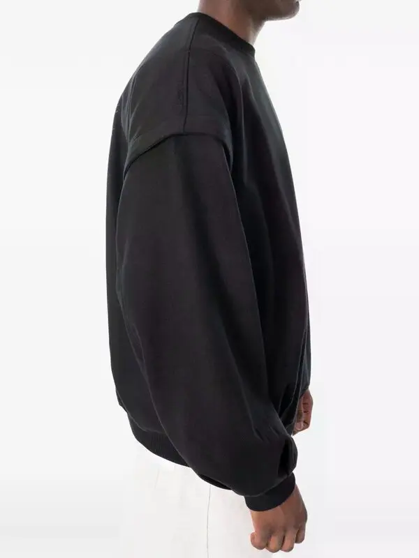 SONGZIO Embroidered Layered-effect Sweatshirt