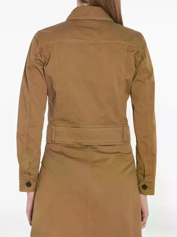 Saint Laurent Belted Cotton Jacket