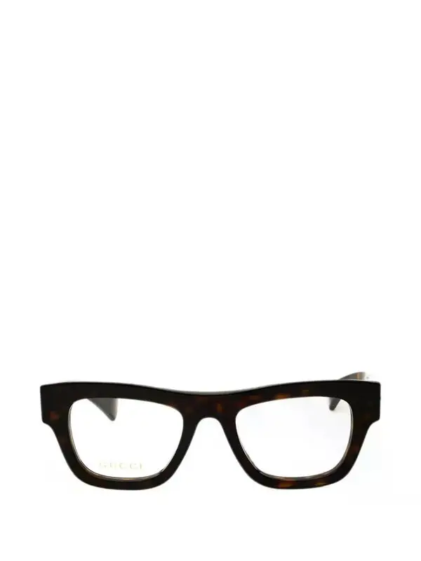 Gucci Rectangle-frame Glasses