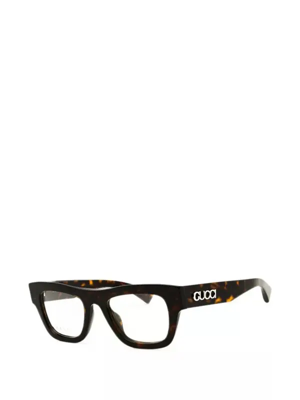 Gucci Rectangle-frame Glasses