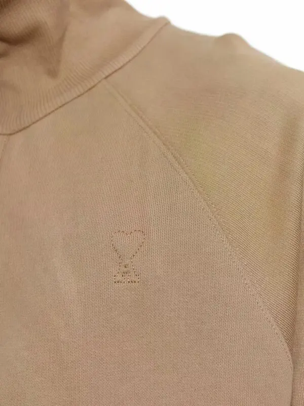 AMI Paris De Coeur-embroidered Sweatshirt