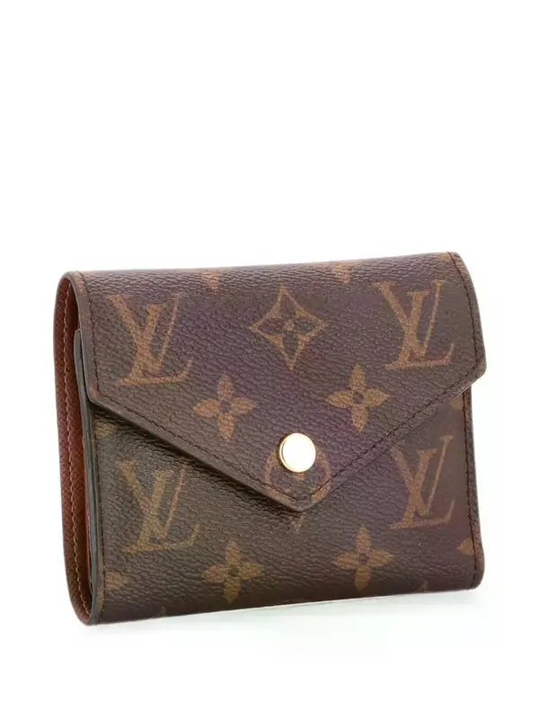LOUIS VUITTON Victorine Wallet Monogram Canvas Small Wallets