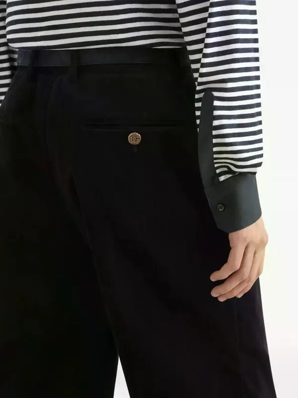 Dolce & Gabbana Velvet Trousers