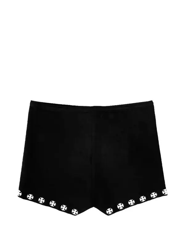 Chrome Hearts Cross-print Drawstring Shorts