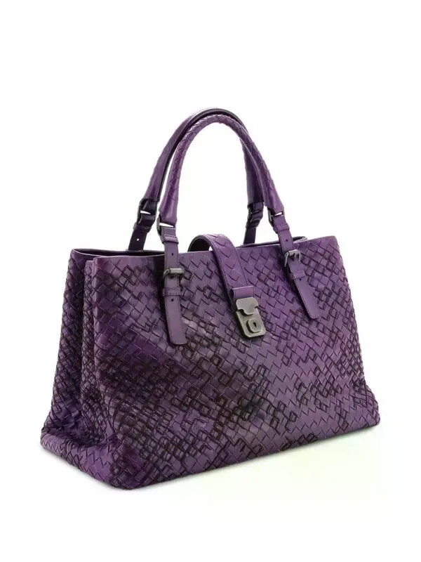 Bottega Veneta Roma Bag Intrecciato Nappa Medium Tote Bag