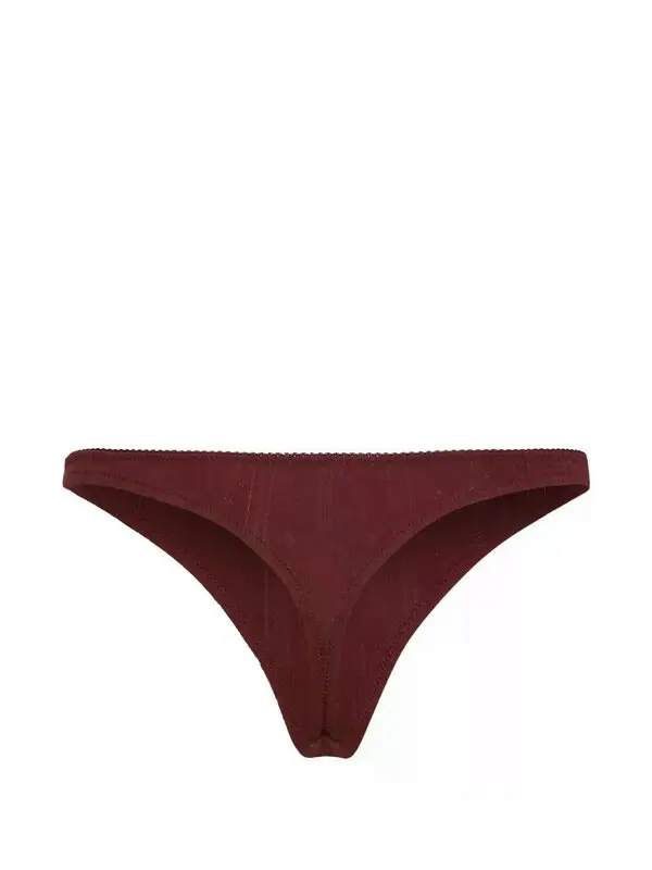 Karl Lagerfeld Autograph Pointelle Thong