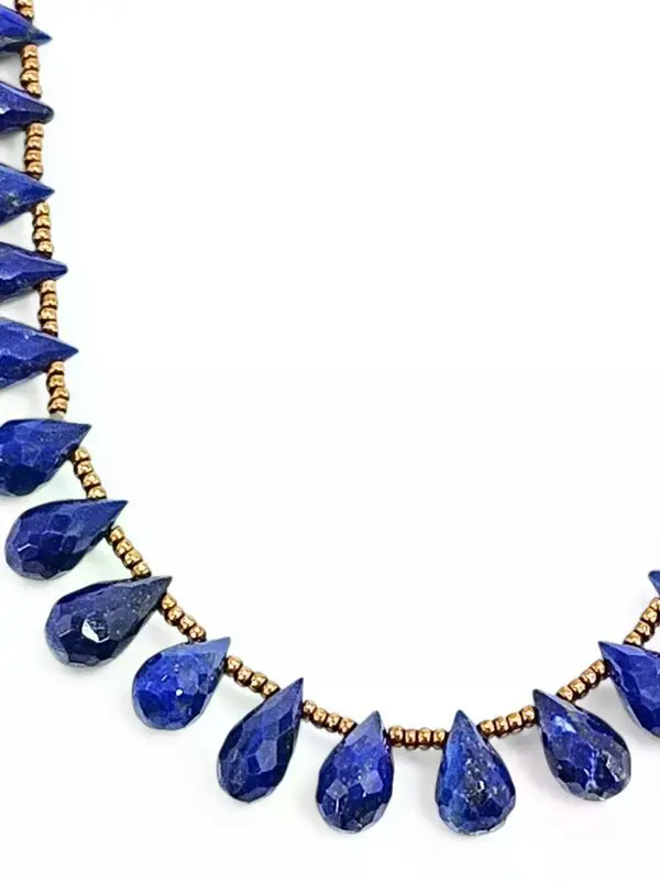MADISON Faceted Teardrop Necklace