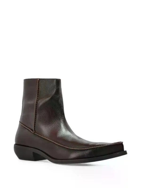 DIESEL® D-frido-30-tr Pointed-toe Boots - Brown
