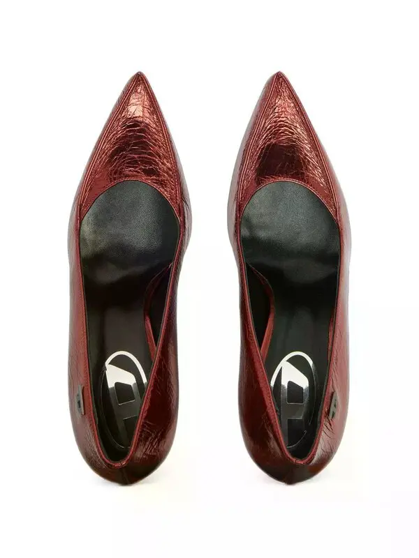 DIESEL® D-lucette Metallic-leather Pumps