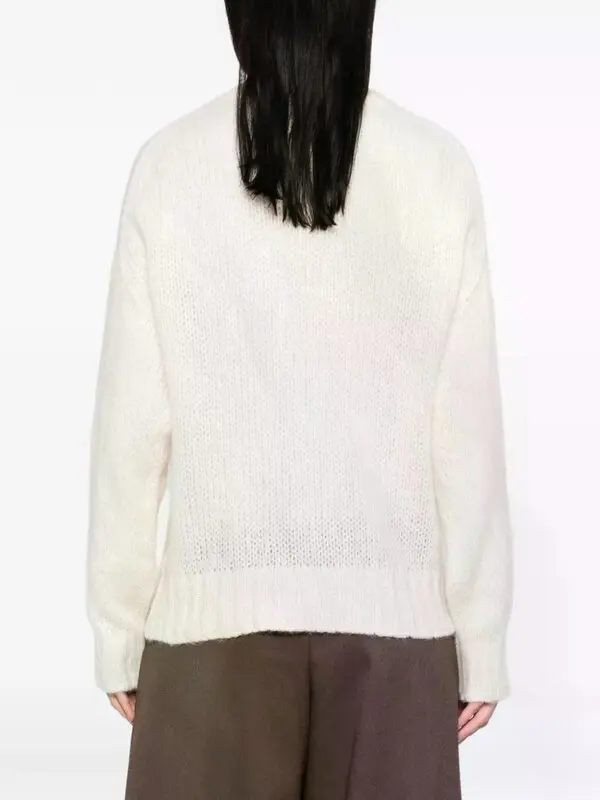 EMERSON RENALDI Chunky-knit V-neck Cardigan