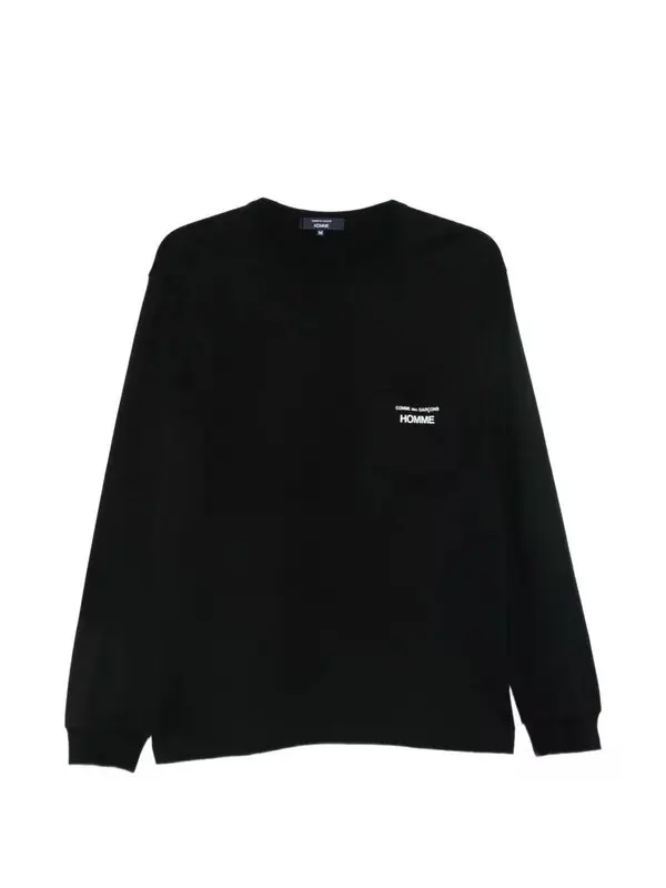Comme Des Garçons Logo-print Pocket T-shirt