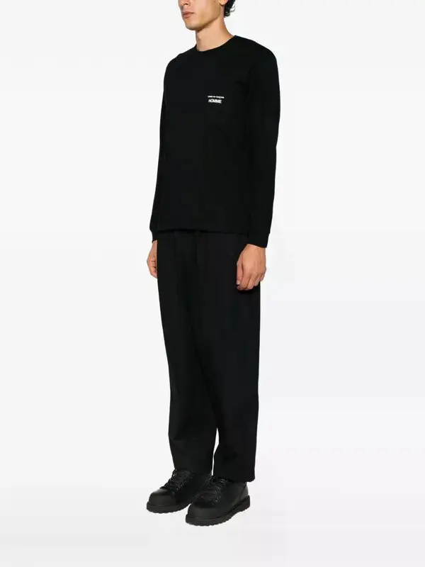 Comme Des Garçons Logo-print Pocket T-shirt