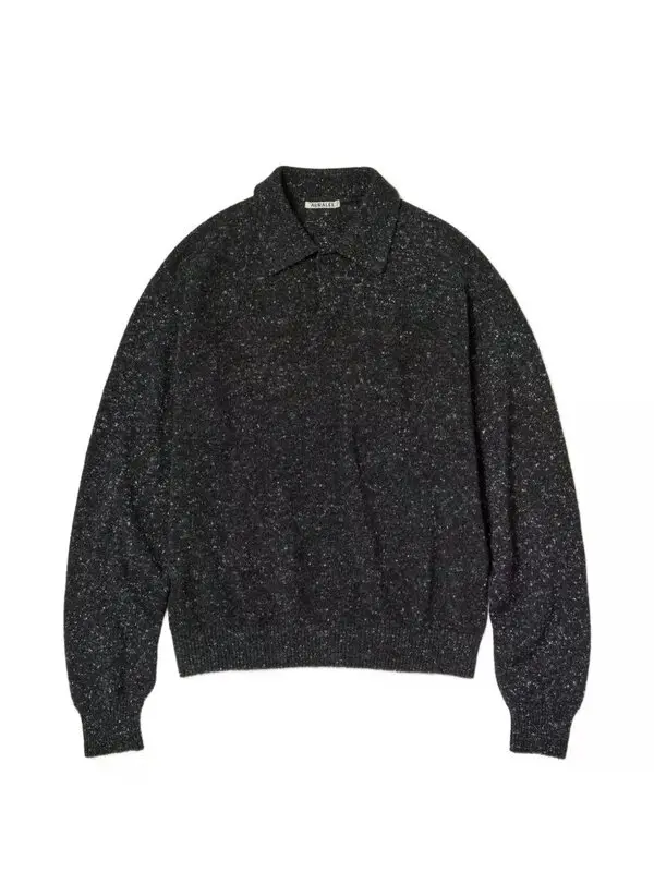 Auralee Cashmere Nep-knit Sweater