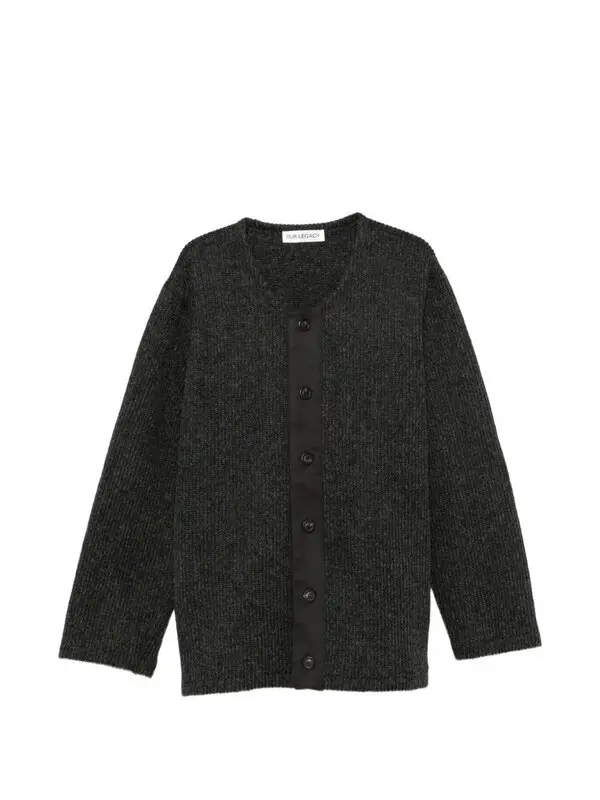Our Legacy Pressed Wool Cardigan - Grey