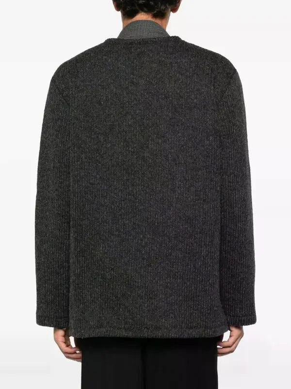 Our Legacy Pressed Wool Cardigan - Grey