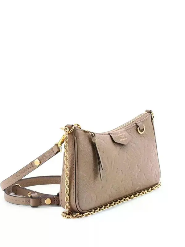 LOUIS VUITTON Easy Pouch On Strap Monogram Empreinte Leather Shoulder Bag