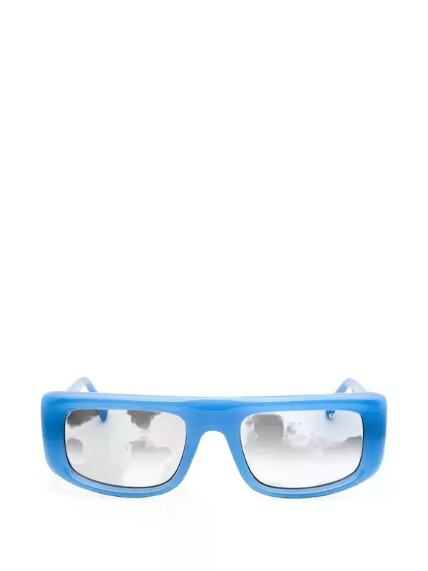 Guess Rectangle-frame Sunglasses - Blue