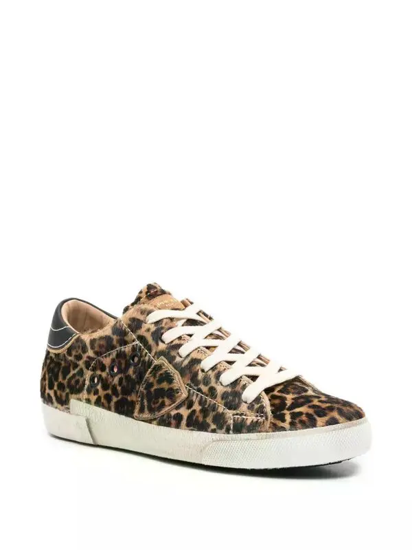 Philippe Model Leopard-print Sneakers