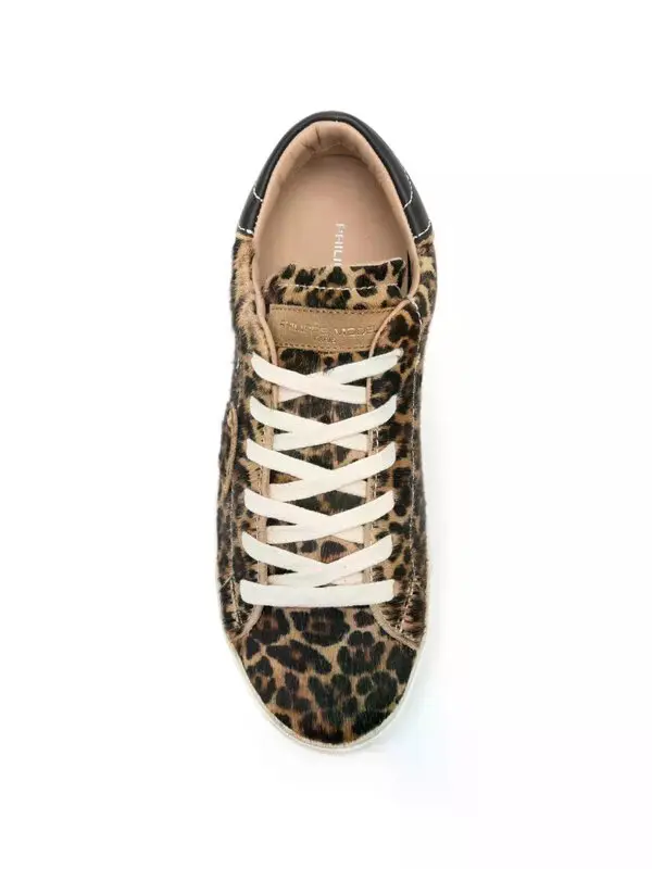 Philippe Model Leopard-print Sneakers