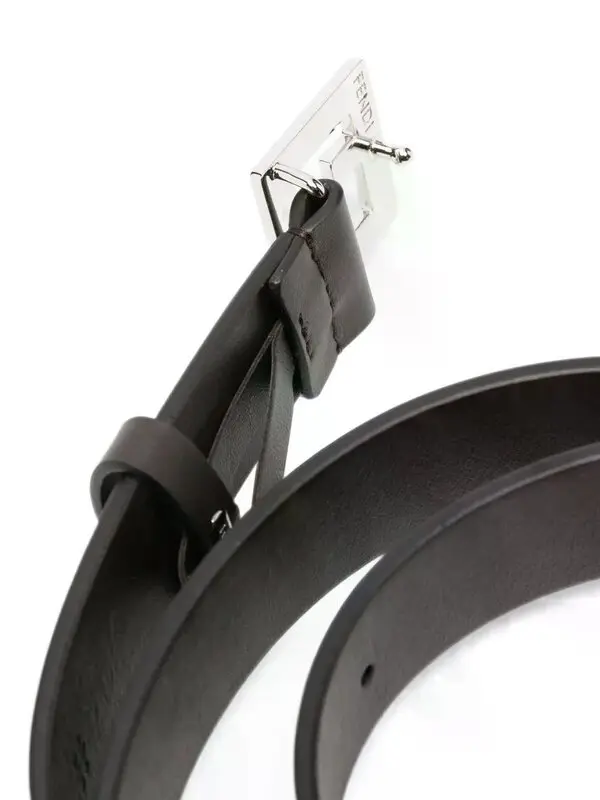 Fendi Ff Logo Buckle Belt