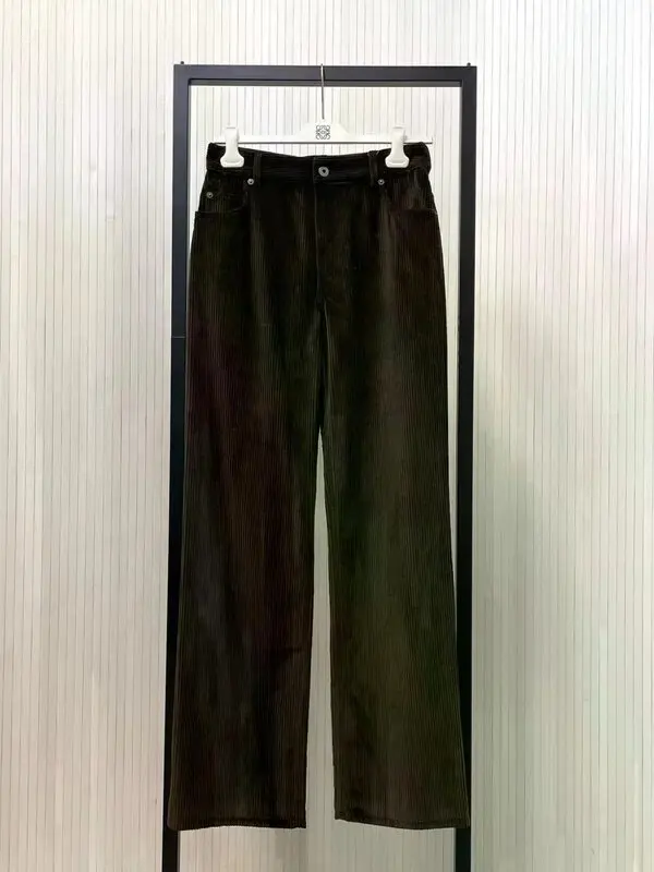 Loewe Corduroy Straight-leg Trousers