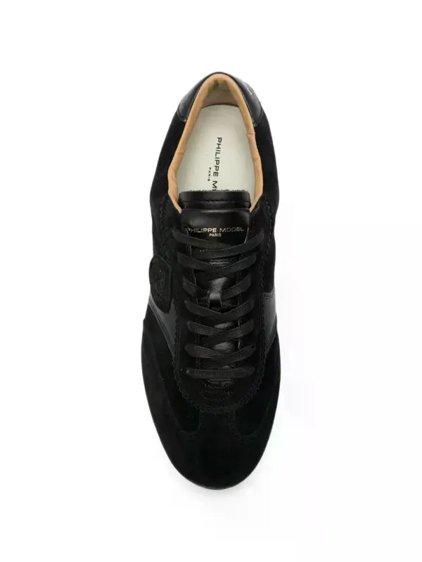 Philippe Model Logo-patch Panelled Sneakers
