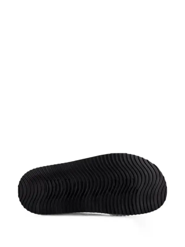 BLAUER. Eyelet-embellished Buckle-fastening Sandals
