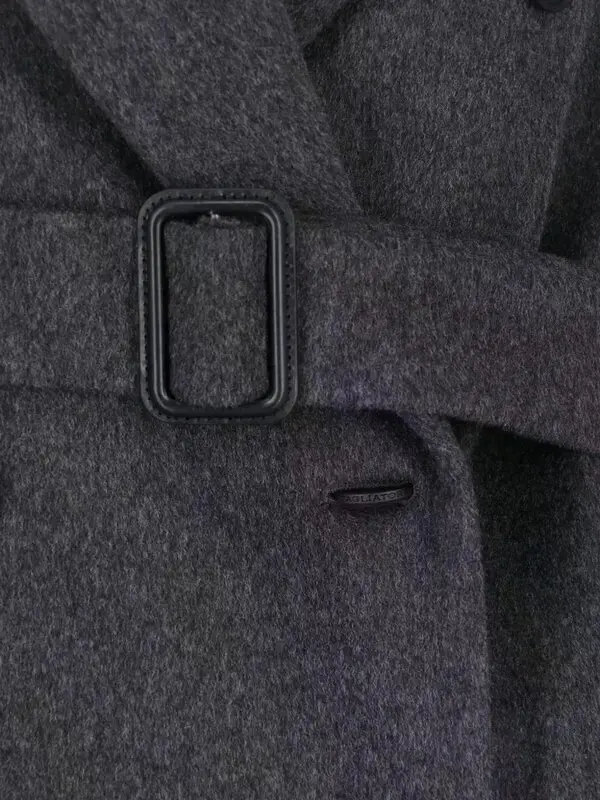 Tagliatore Jole Belted Double-breasted Coat