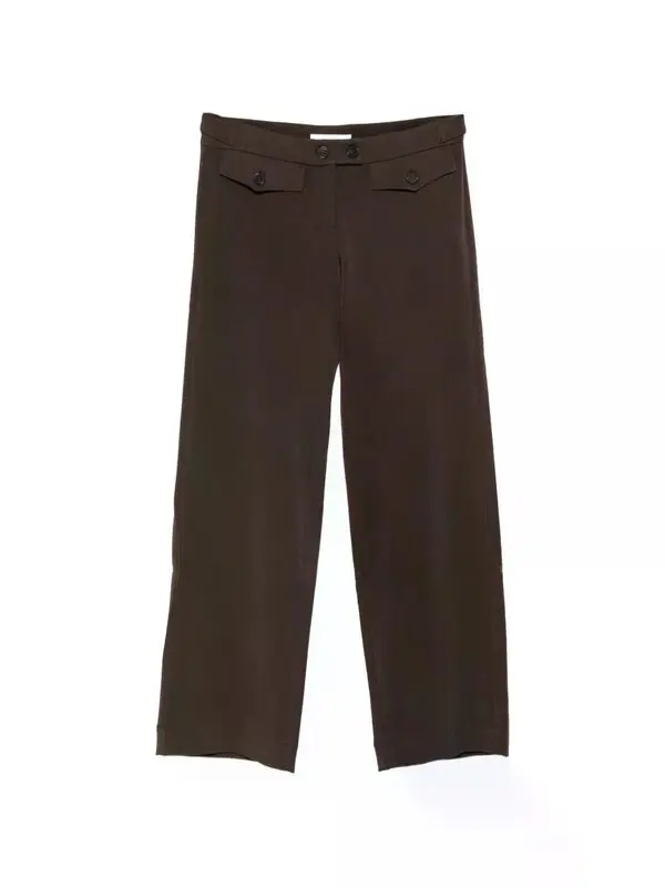 Gimaguas Button-detail Straight-leg Trousers