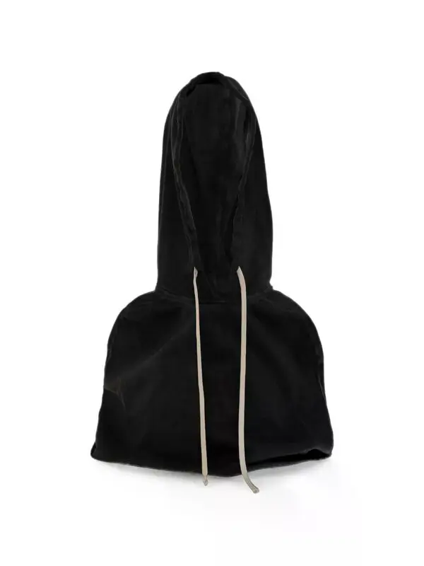 Rick Owens Kaptur Drawstring Hood - Black