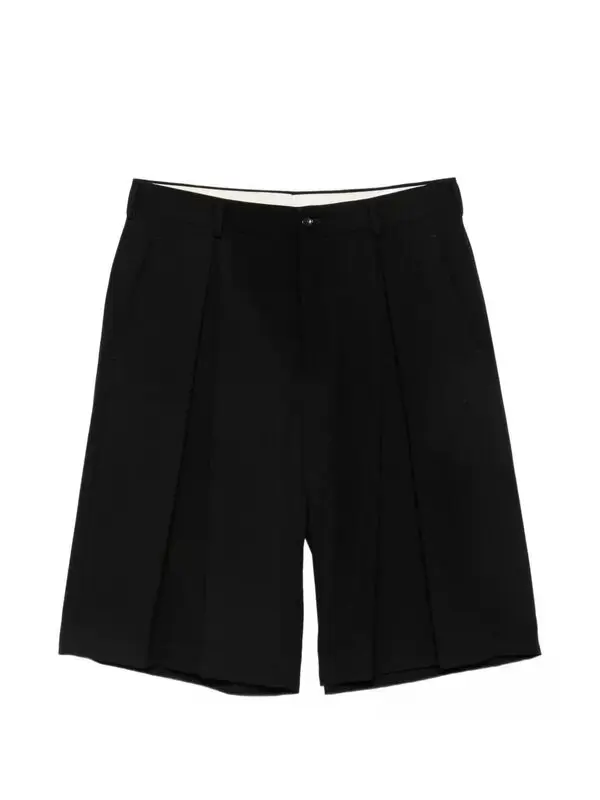 Comme Des Garçons Wool Shorts