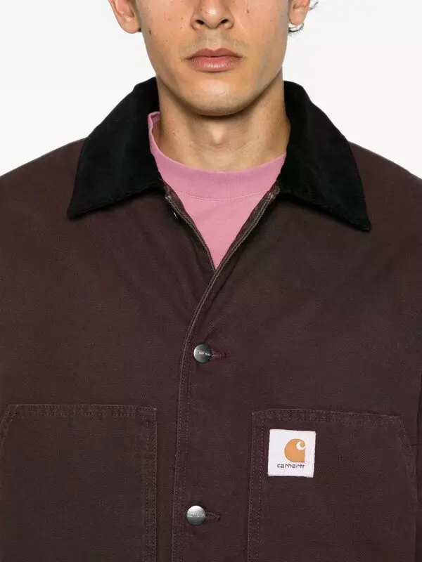 Carhartt Work In Progress Lander Stone-washed Jacket - Brown