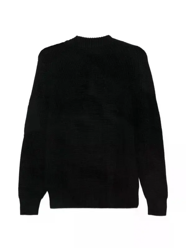 Comme Des Garçons Ribbed-knit Zip-up Cardigan