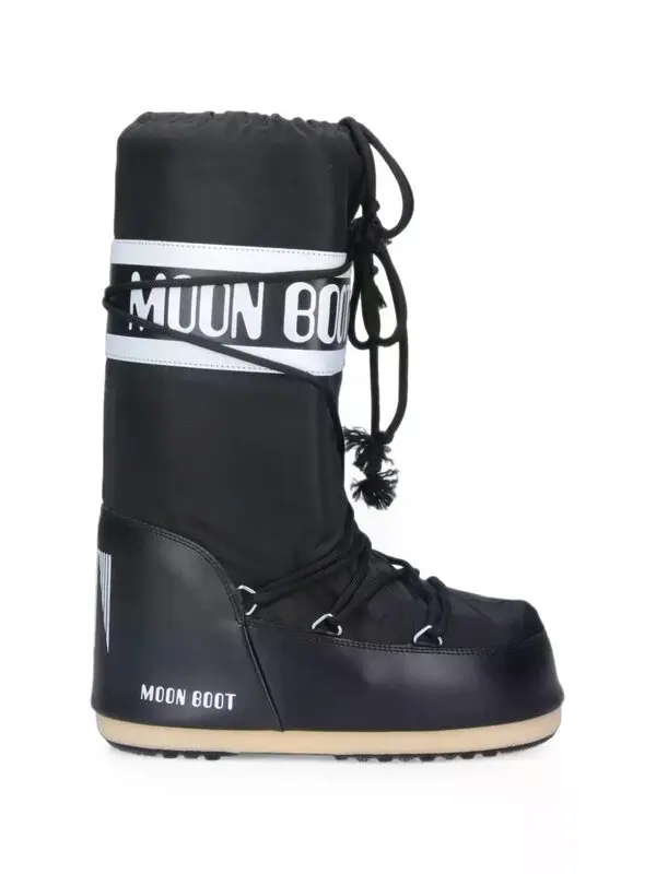 Moon Boot Icon Nylon Boots - Black