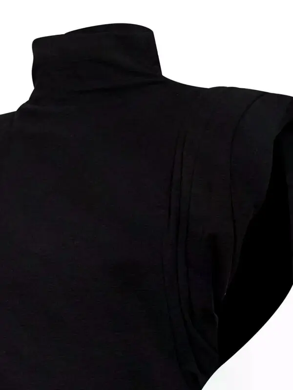 MUGLER Jersey Frame Top