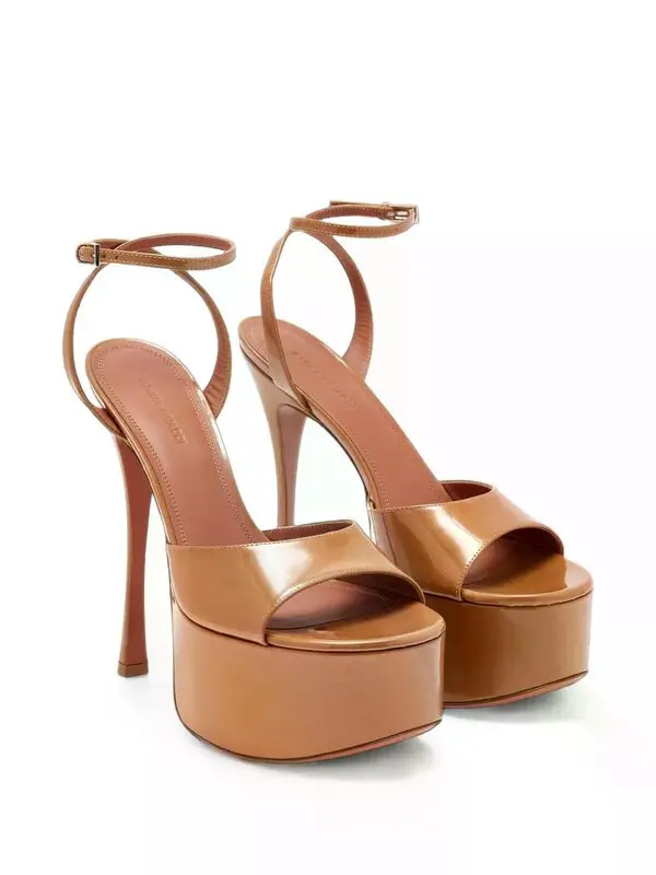 Amina Muaddi Aya Platform Sandals