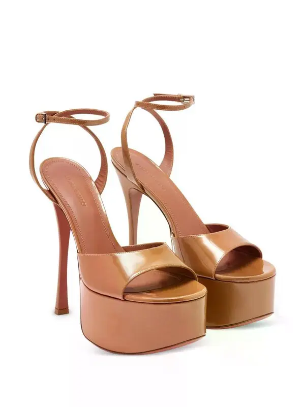 Amina Muaddi Aya Platform Sandals
