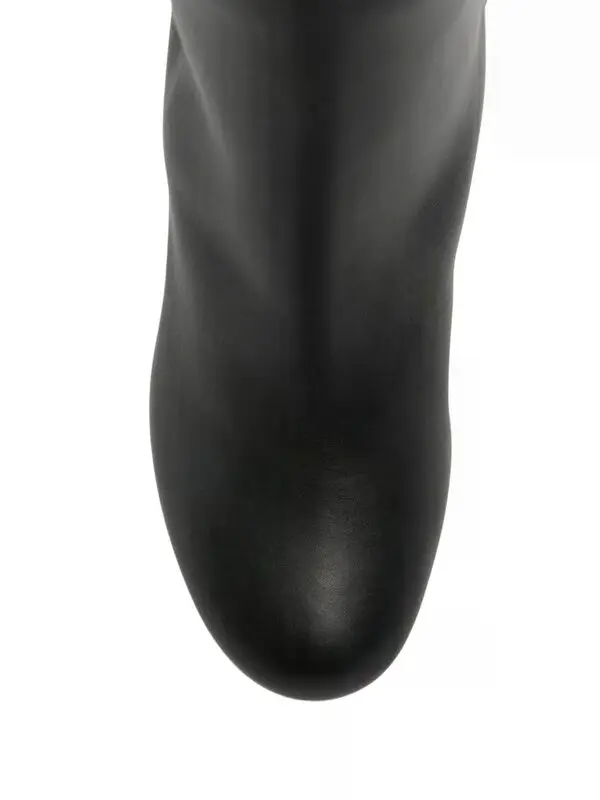 FERRAGAMO Elli Gancini-buckle Leather Boots