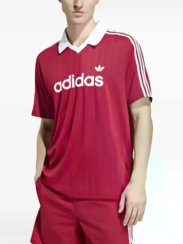Adidas Drop Needle Jersey T-shirt - Red