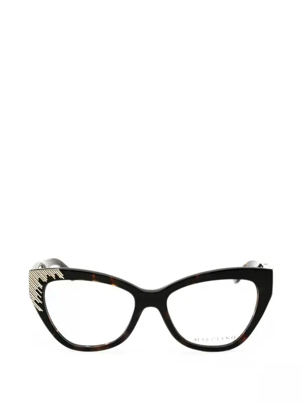 MARCIANO Cat-eye Frame Glasses - Black