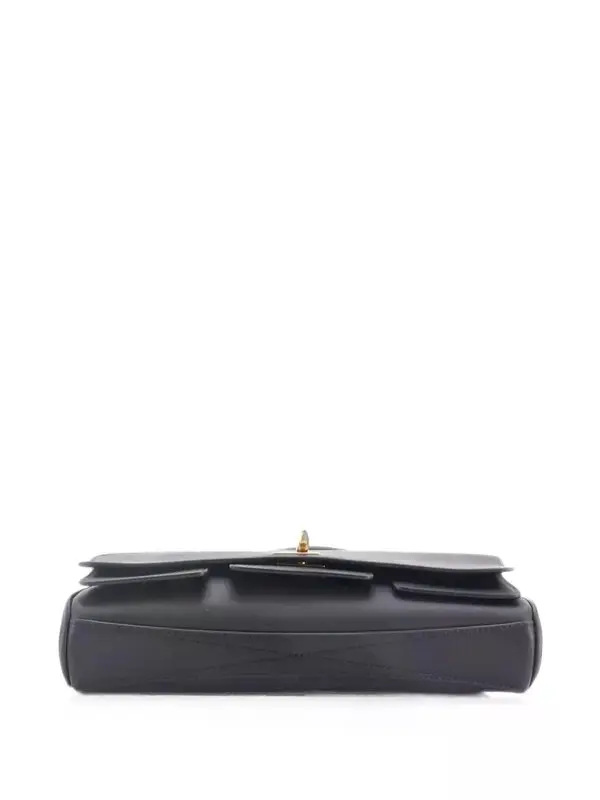 Balenciaga Bel Air Top Handle Flap Leather Shoulder Bag