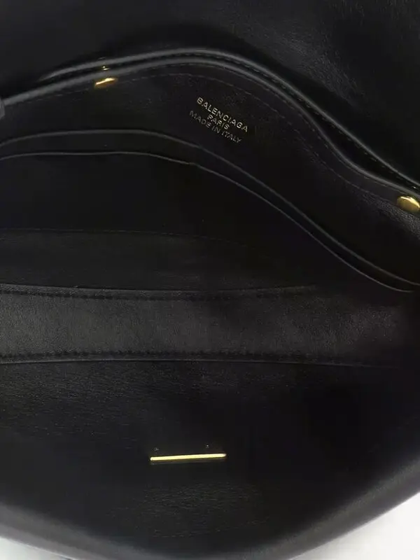 Balenciaga Bel Air Top Handle Flap Leather Shoulder Bag