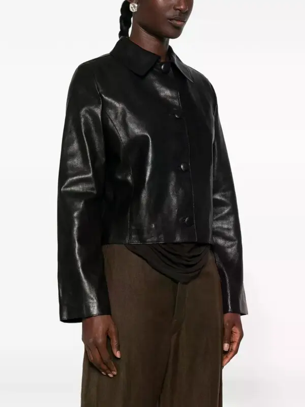 Nour Hammour Hadley Leather Jacket