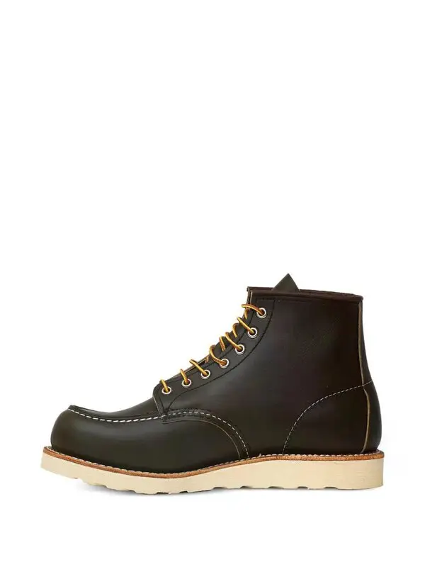 Red Wing Moc Leather Boots - Brown