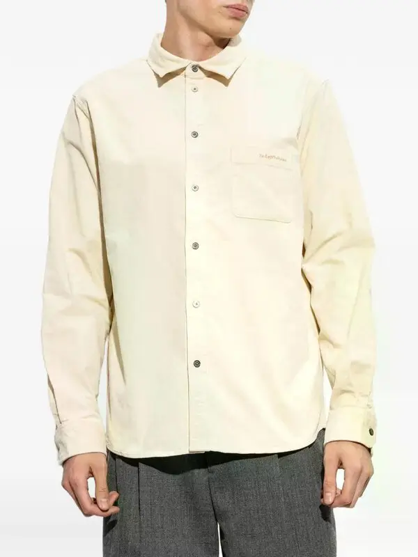 Zadig&Voltaire Simon Corduroy Logo-embroidered Shirt