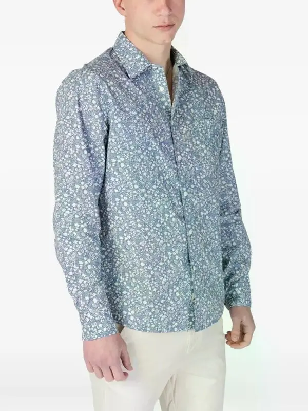 REPLAY Floral-print Shirt