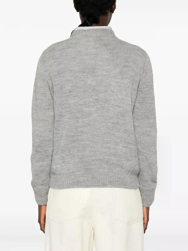 Max Mara Nitra Intarsia-knit Sweater